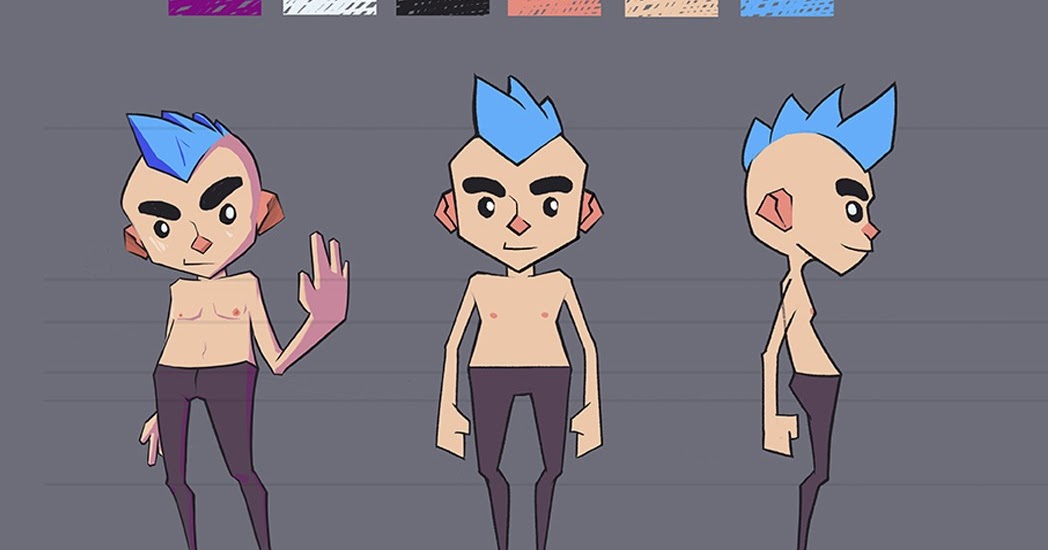 DeanCarroll: Character Turn Arounds