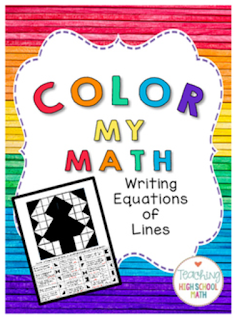 Color My Math - Fun Math Practice | Teaching High School Math