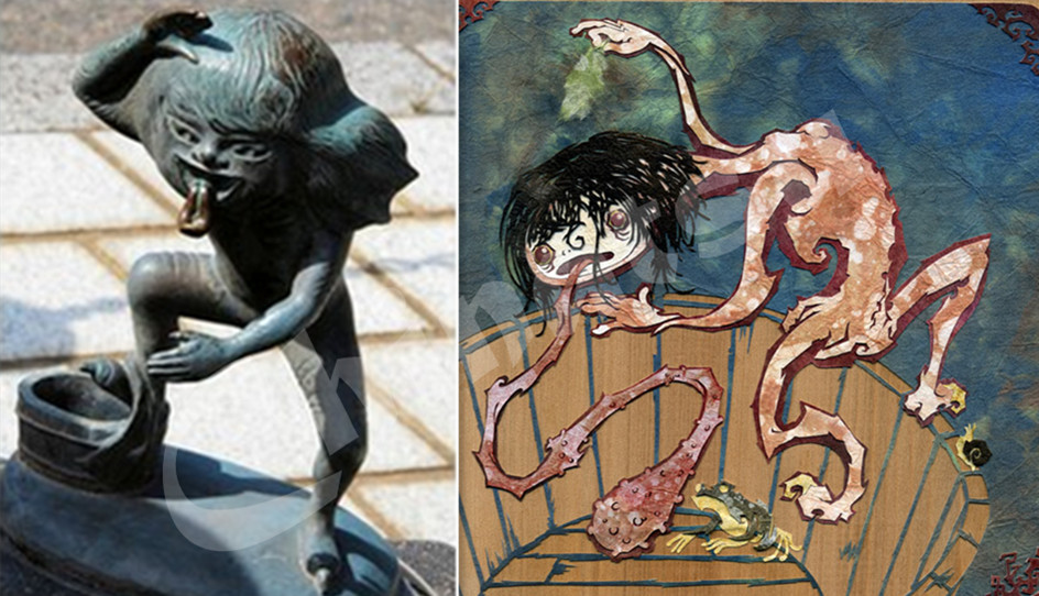 Chimci Chinatsu: 10 Makhluk teraneh dalam mitologi Jepang