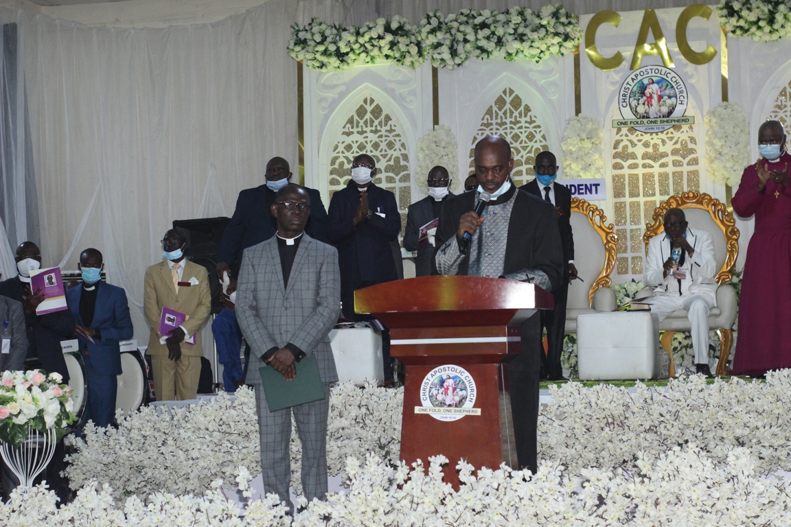 Breaking ! Pastor Samuel Olusegun Oladele formally inaugurated as ...
