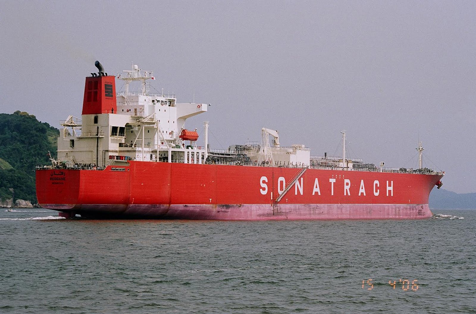 Santos Shiplovers: M/T LPG/C Reggane / ELXO6