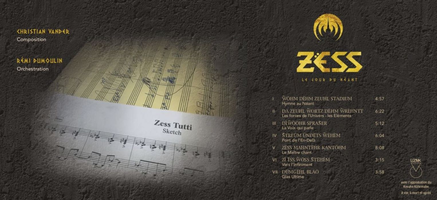 Classic Rock Covers Database: Magma - Zëss (2019)