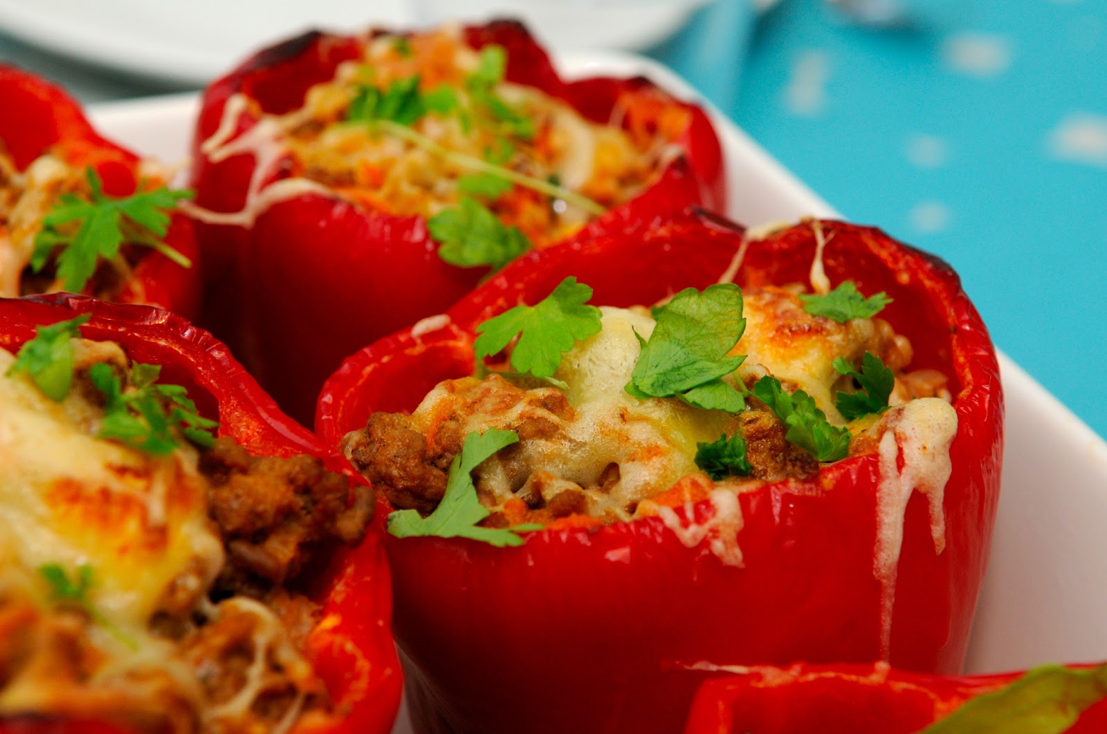 Täytetyt paprikat