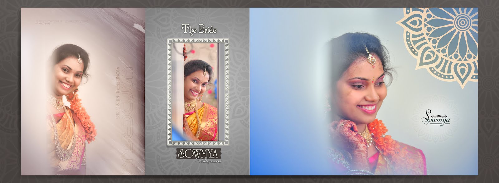 Traditional Wedding Album Design Samples BRIDE