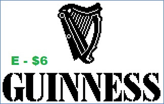 EASY PATTERNS: Guinness cross-stitch pattern