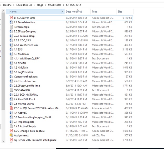 Microsoft Business Intelligence: Listing of files in a directory using ...