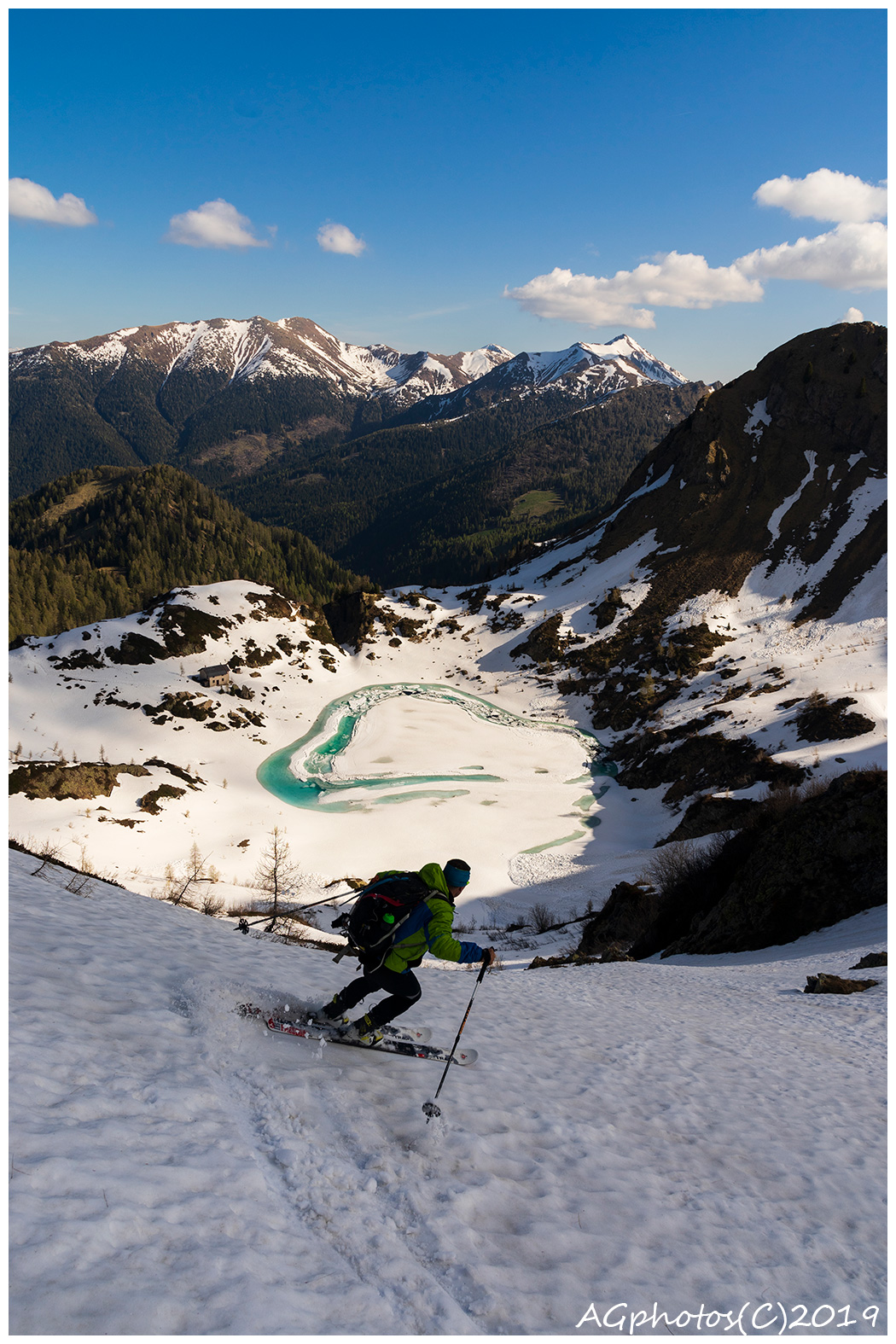 Mai Zeder: Forcella Cavè e forcella del Lago