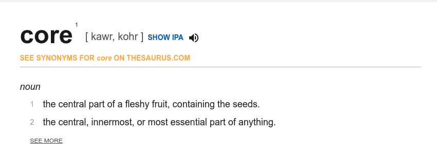 Core Design: Avoid coupling at the Core
