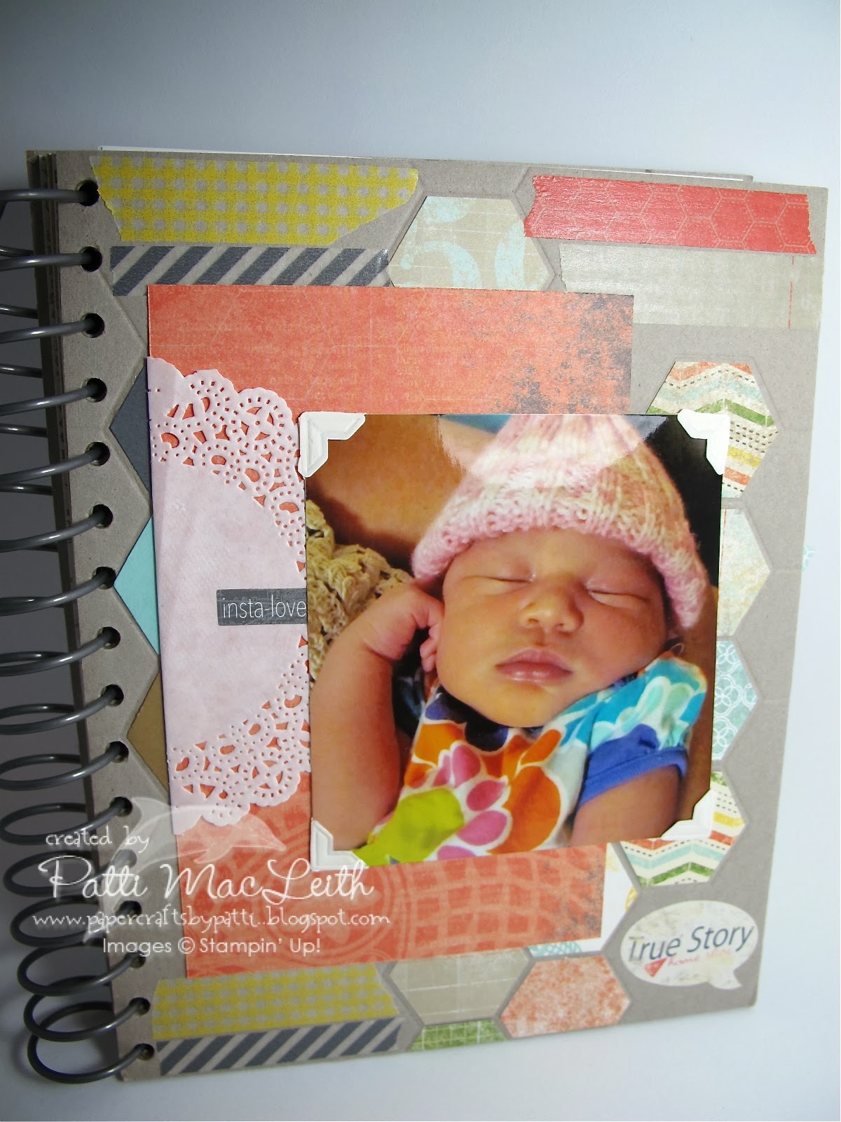 Papercrafts by Patti: Epic Day Baby Journal