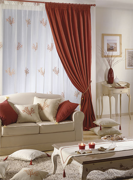 Perdele si draperii living de lux - Articole comunicate firme decoratiuni