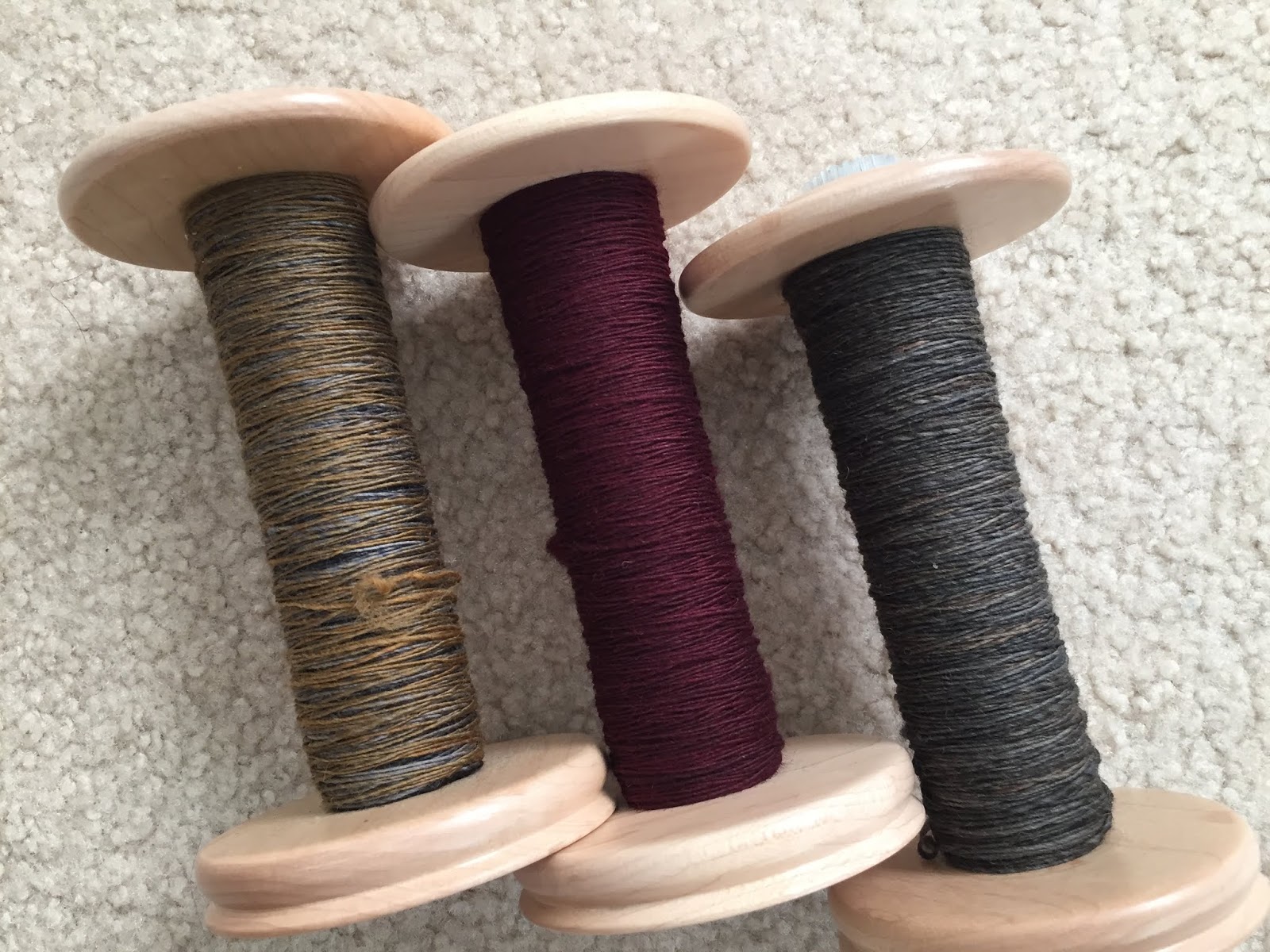 Knit/Wit: Three More Bobbins and Other Signs of Progress