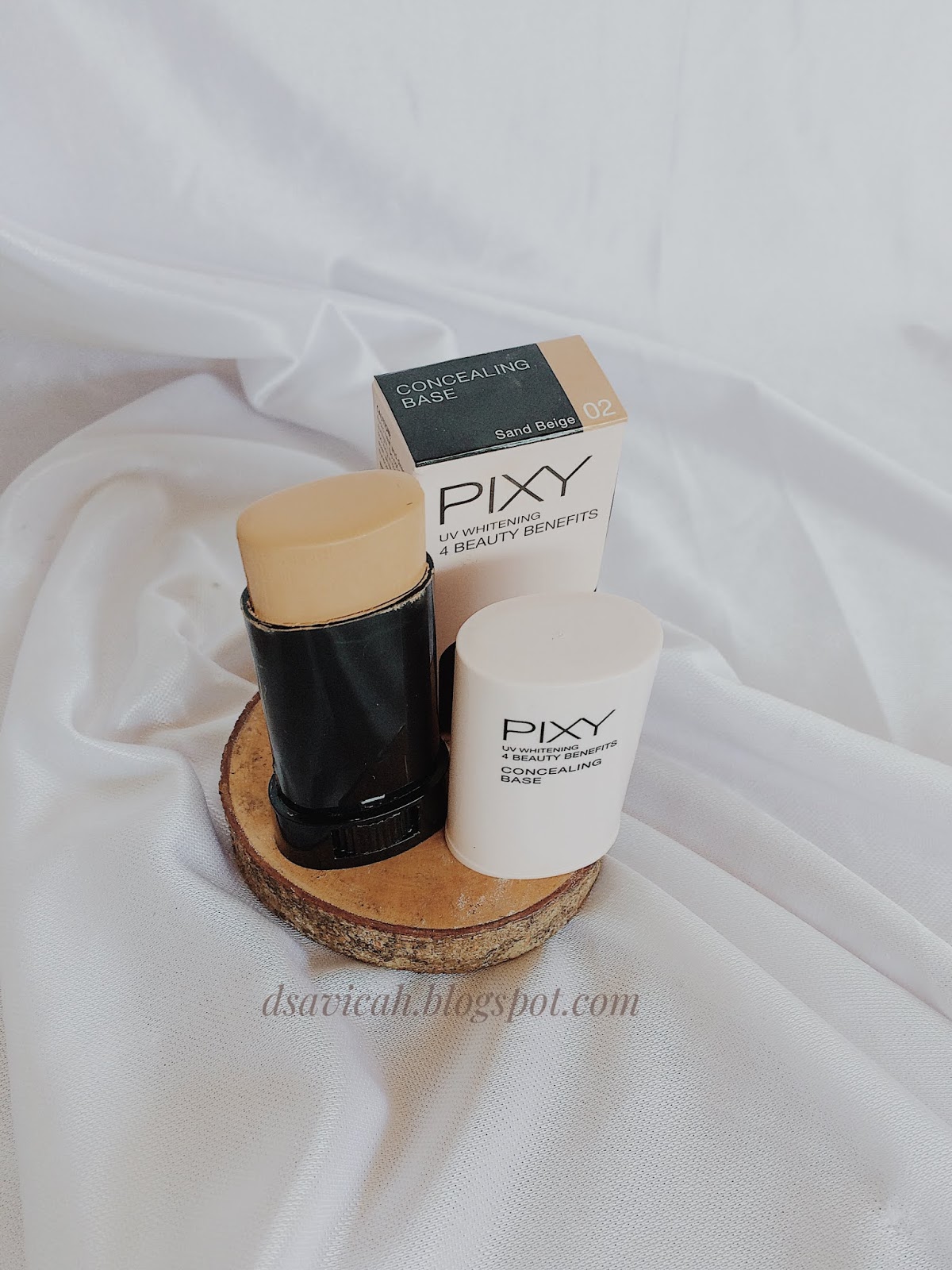REVIEW PIXY UV WHITENING CONCEALING BASE SHADE SAND BEIGE 02 - Dsavicah ...