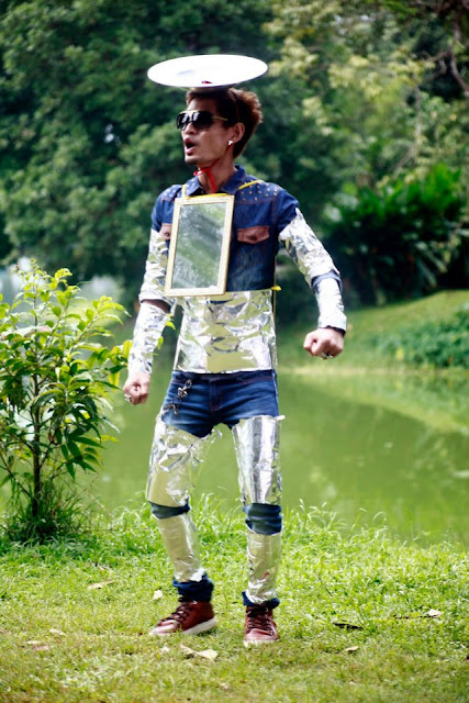 Actors: Lu Min and Myint Myat @ "New Record" Video Shooting