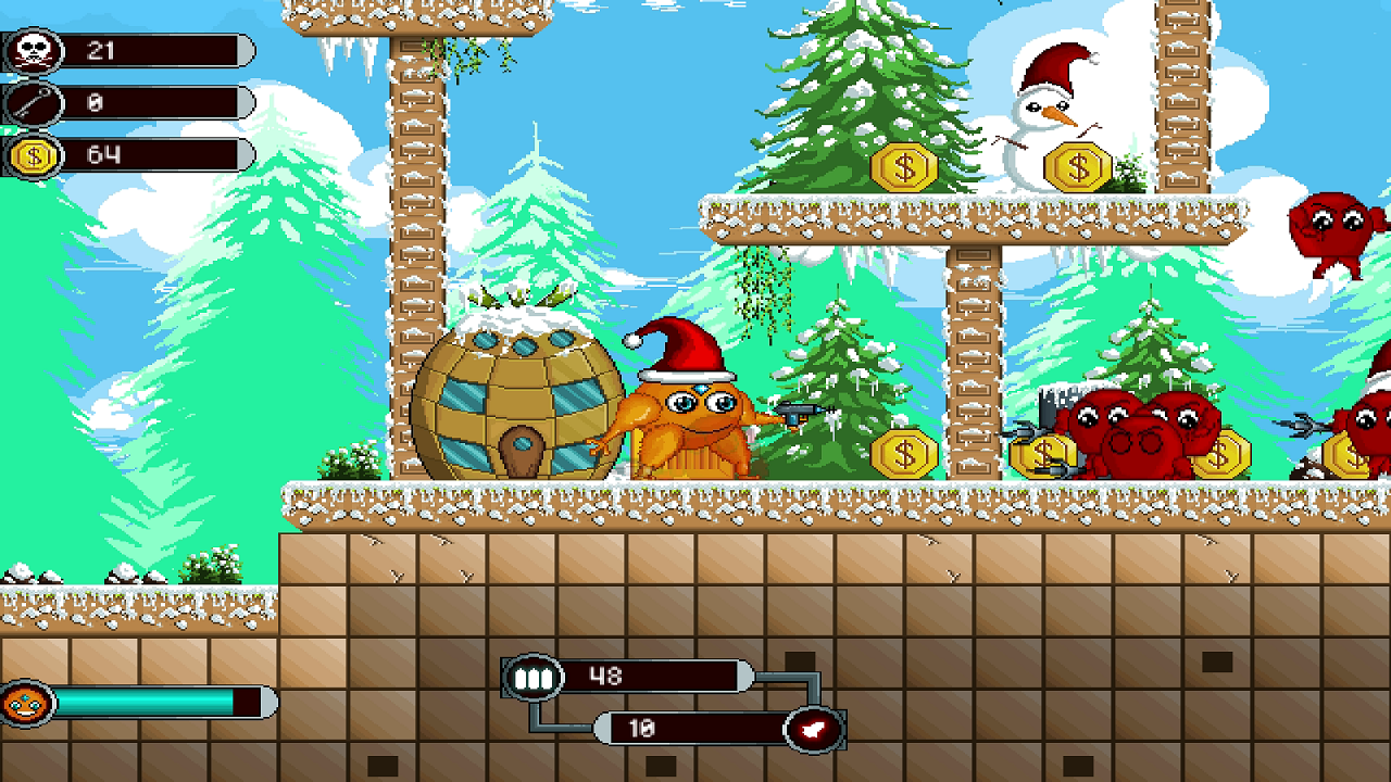 AMAXANG GAMES - THE CREATIVITY | The Indie Games: Orange Santa - A 2D ...