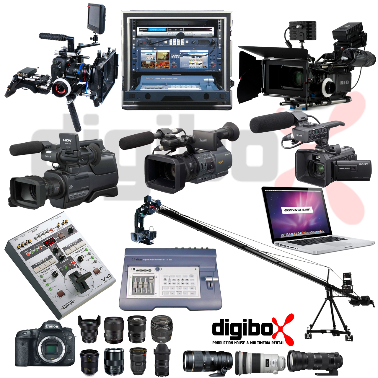 JASA PENYEWAAN MULTIMEDIA DI MANADO