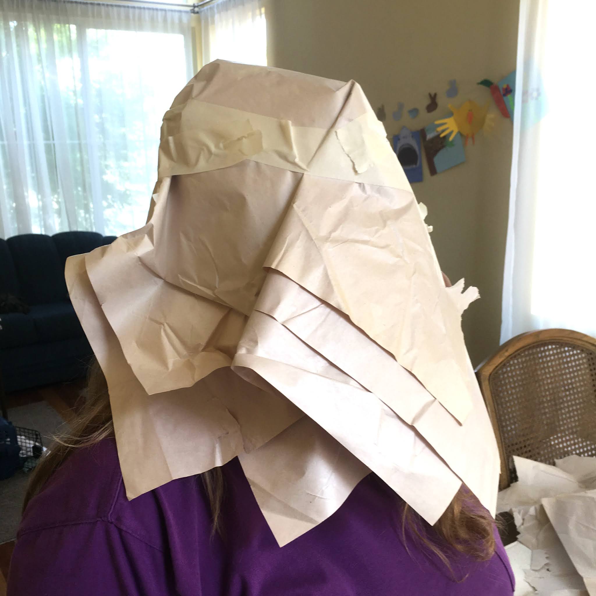 Cindy deRosier: My Creative Life: Newspaper Hat for the Kentucky Derby