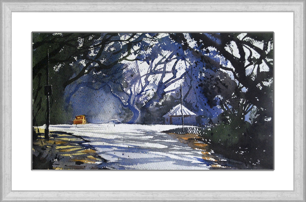 Vinod more : a painter: Watercolors