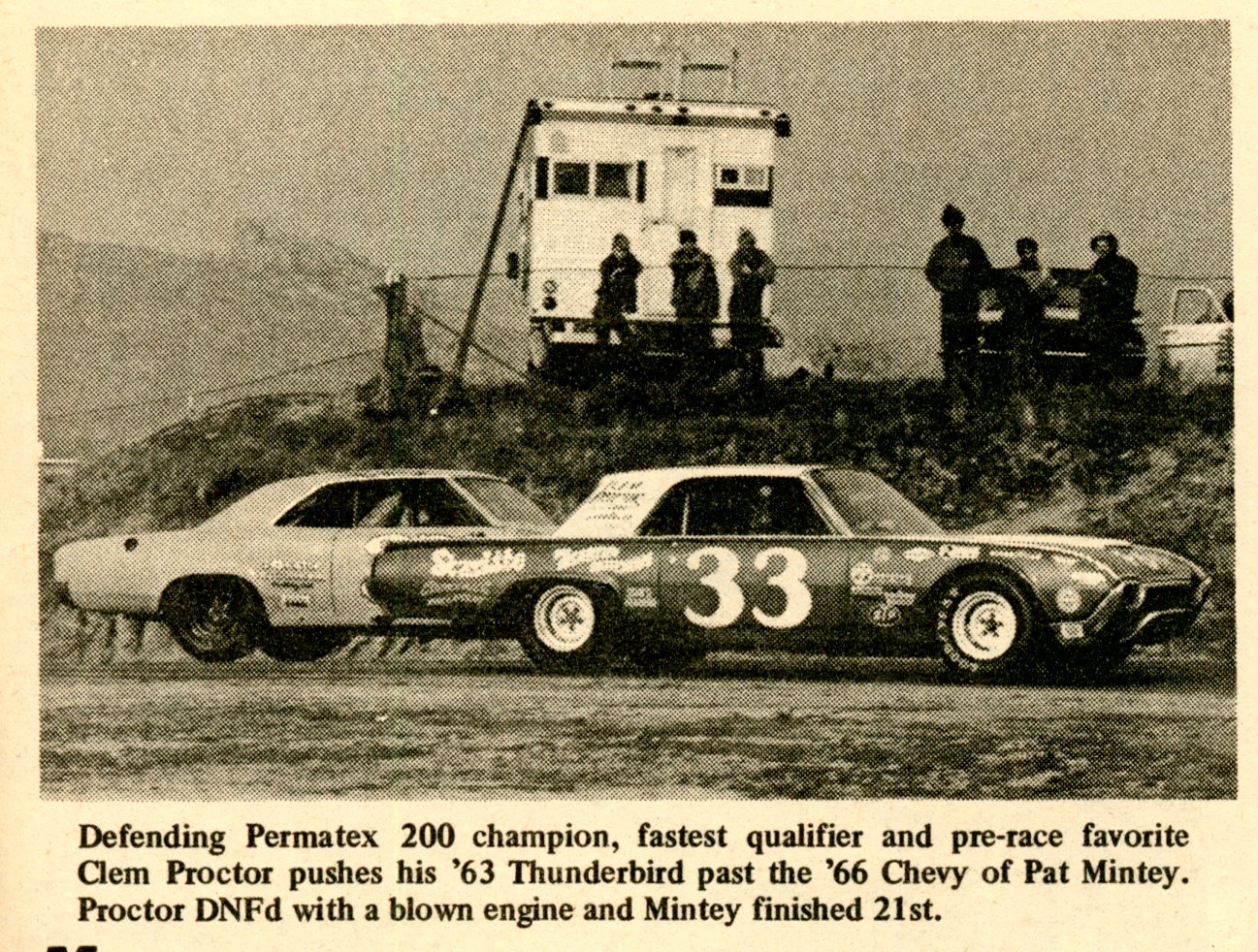 racin' thru the raindrops: 1971 Riverside, Permatex 200