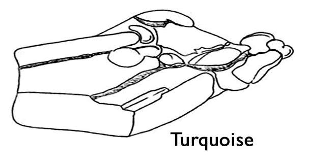 Blog de Linguagens: Turquoise | mineral - Coloring Page