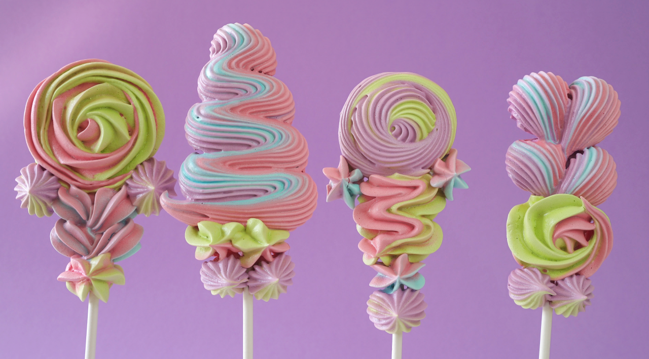 How To Make Meringue Pops and Meringue Cookies (Tutorial Video)