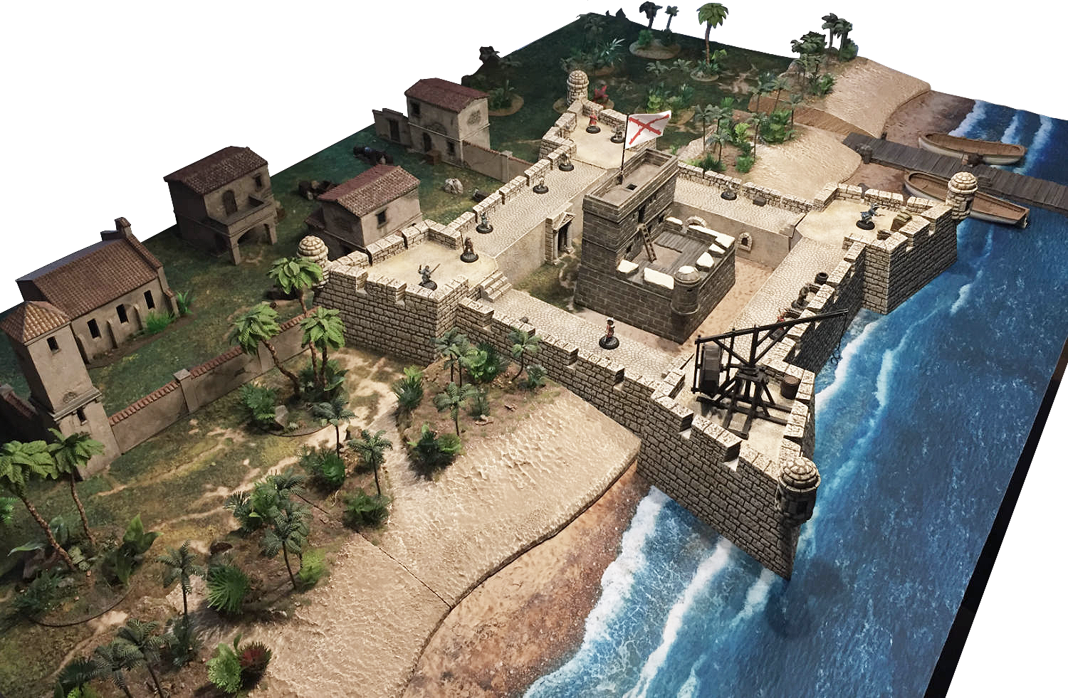 cianty's Tabletop Wargames Blog: Vauban Fort from More Terrain