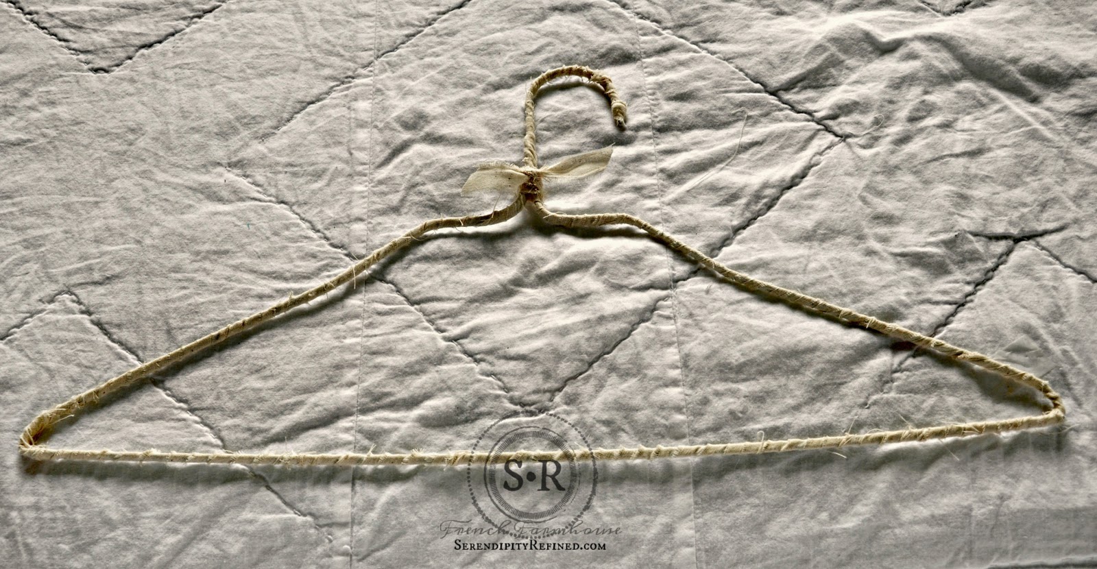 Serendipity Refined Blog: Non-Slip Yarn and Cloth Covered Hanger ...