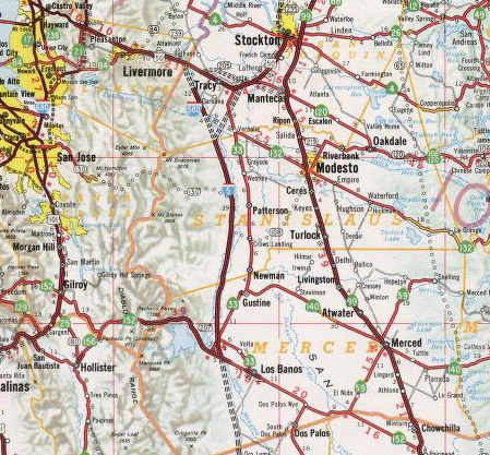 Interstate 5; the West Side Freeway