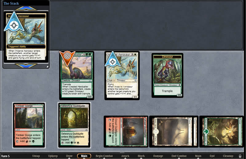 Magic the Gathering Adventures: A Brawl Remembrance: Gishath (Ixalan ...