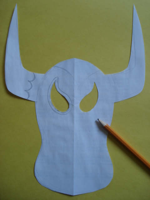 a faithful attempt: Dominican Republic Carnival Mask