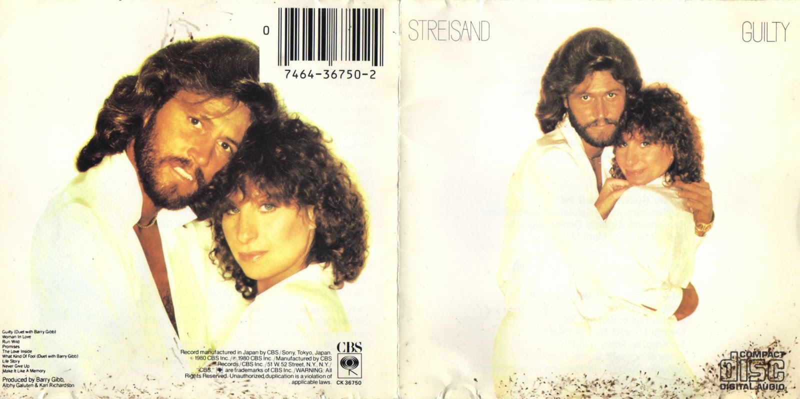 La Batea De Los Sonidos: 2152 - Barbra Streisand - 1980 - Guilty
