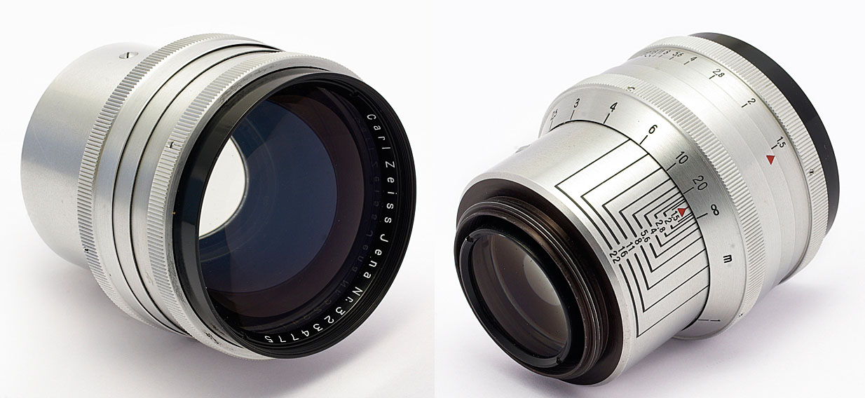 M42 MOUNT SPIRAL: Carl Zeiss Jena Biotar 75mm F1.5 (M42, 2nd model)