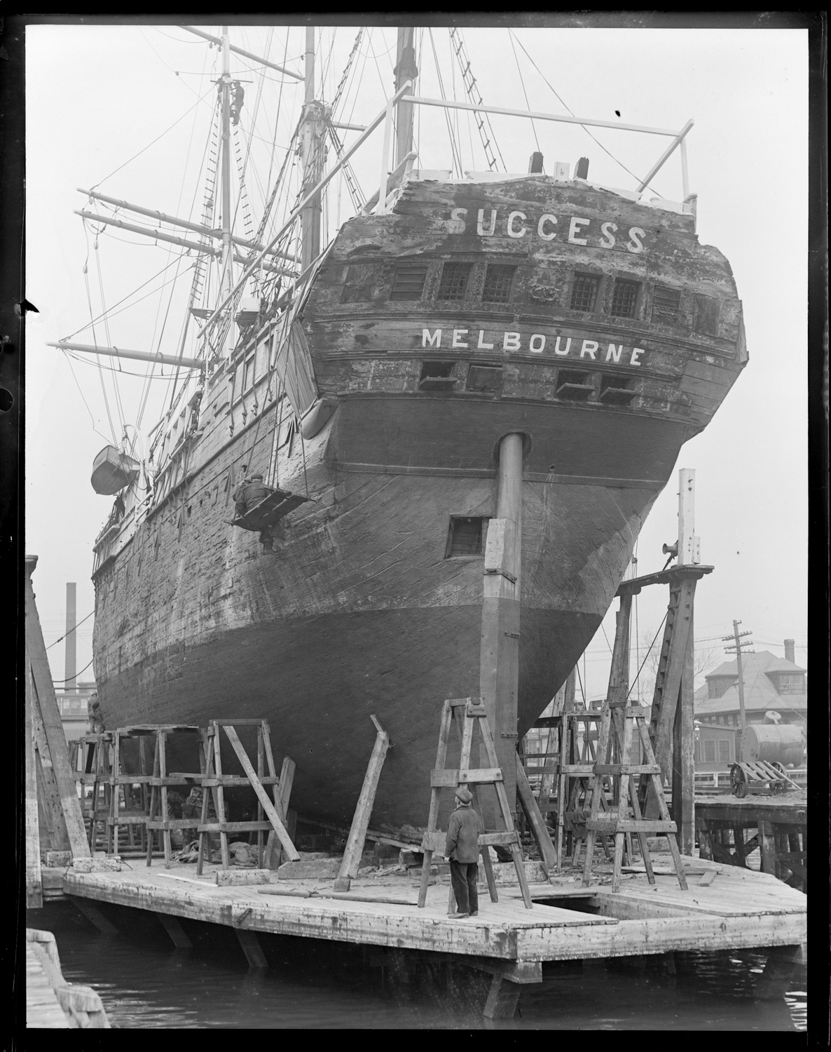 Old Boston: The Convict Ship "Success"