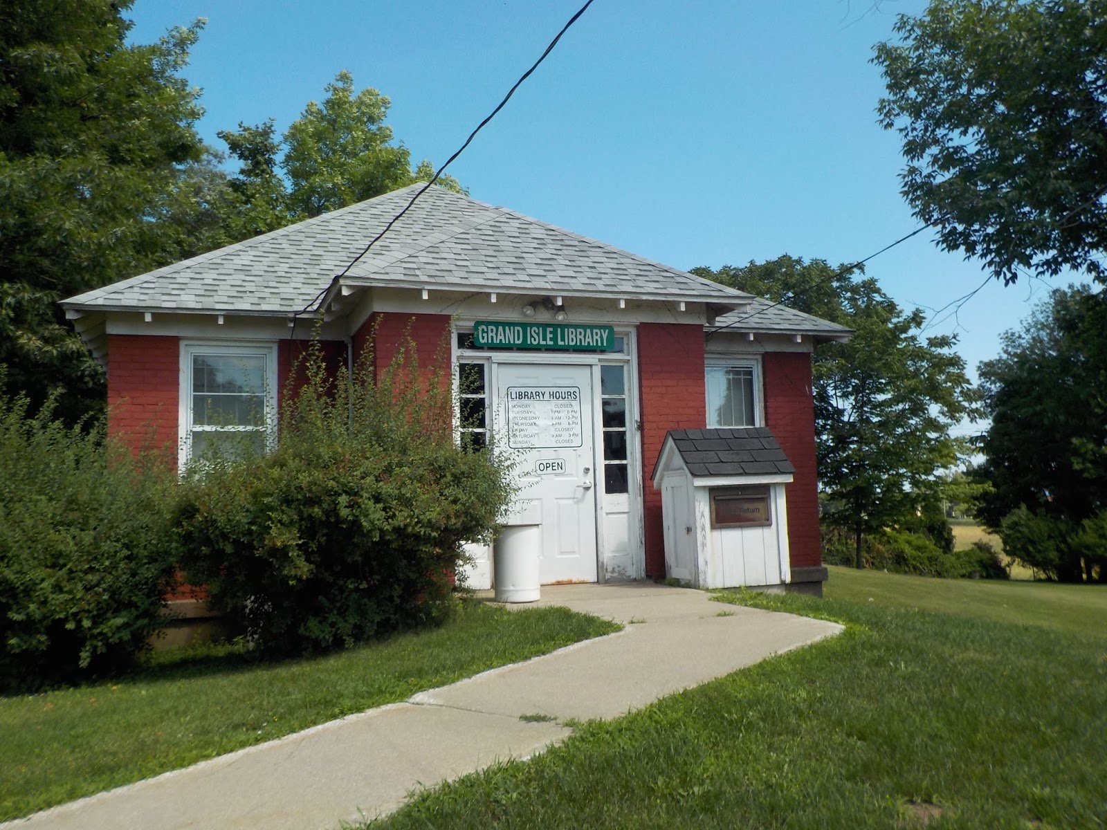 Every Library I Can: 425. Grand Isle Free Library, Grand Isle, Vermont