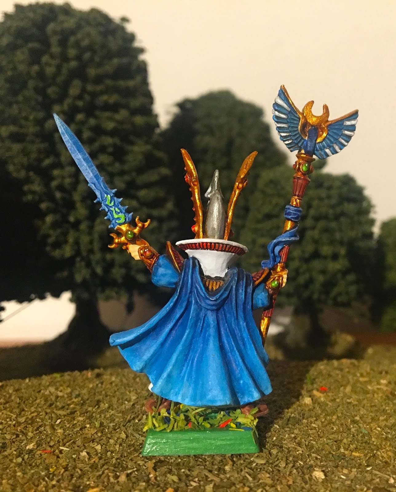 The Old World Army Challenge: Andrea's Teclis & retinue (219 points)