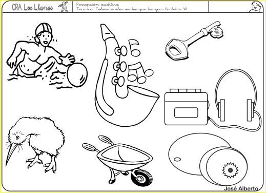 Jugando y aprendiendo juntos: Aprendo a leer y a escribir. La W