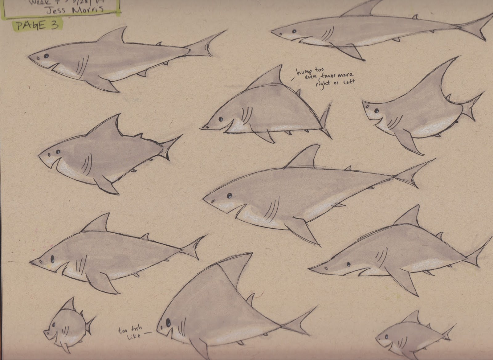 Jess Morris Animator: Class Review: Dynamic Sketching 1 with Peter Han ...