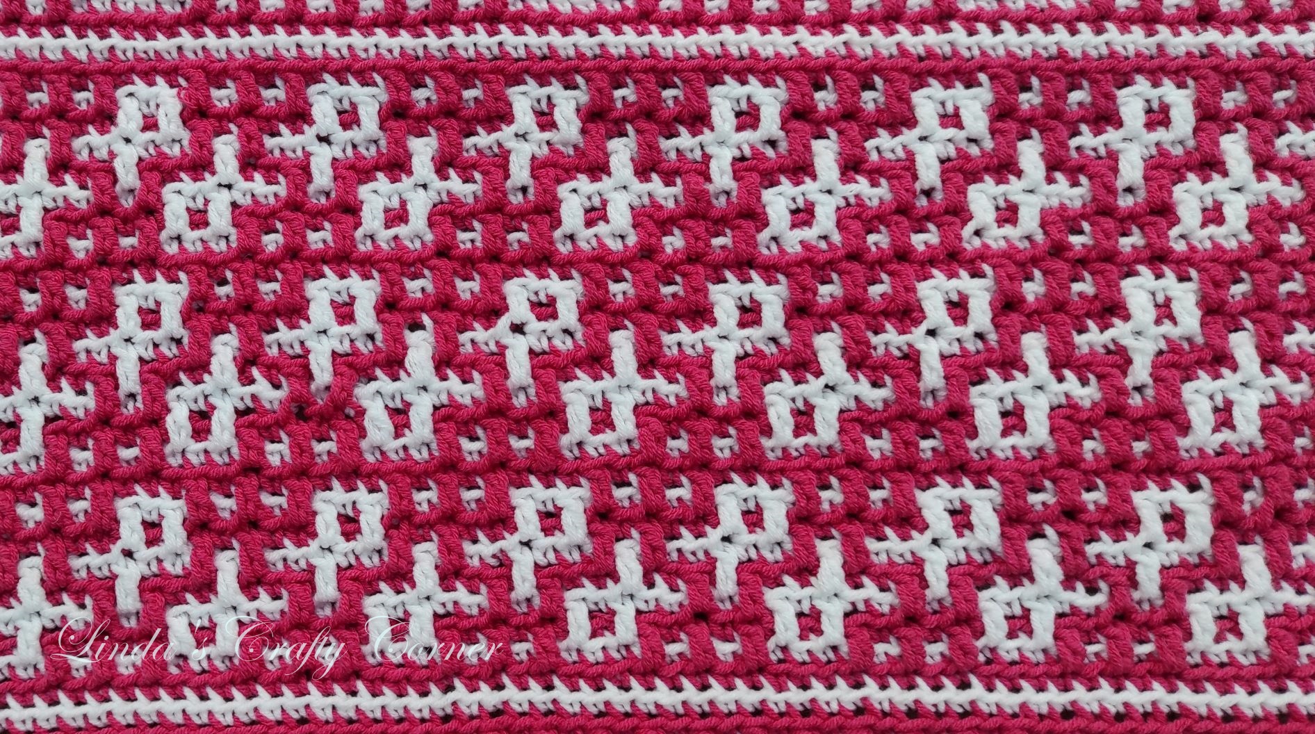 .Linda's Crafty Corner: Mosaic Blanket a CAL and A Snowdrop Adventure