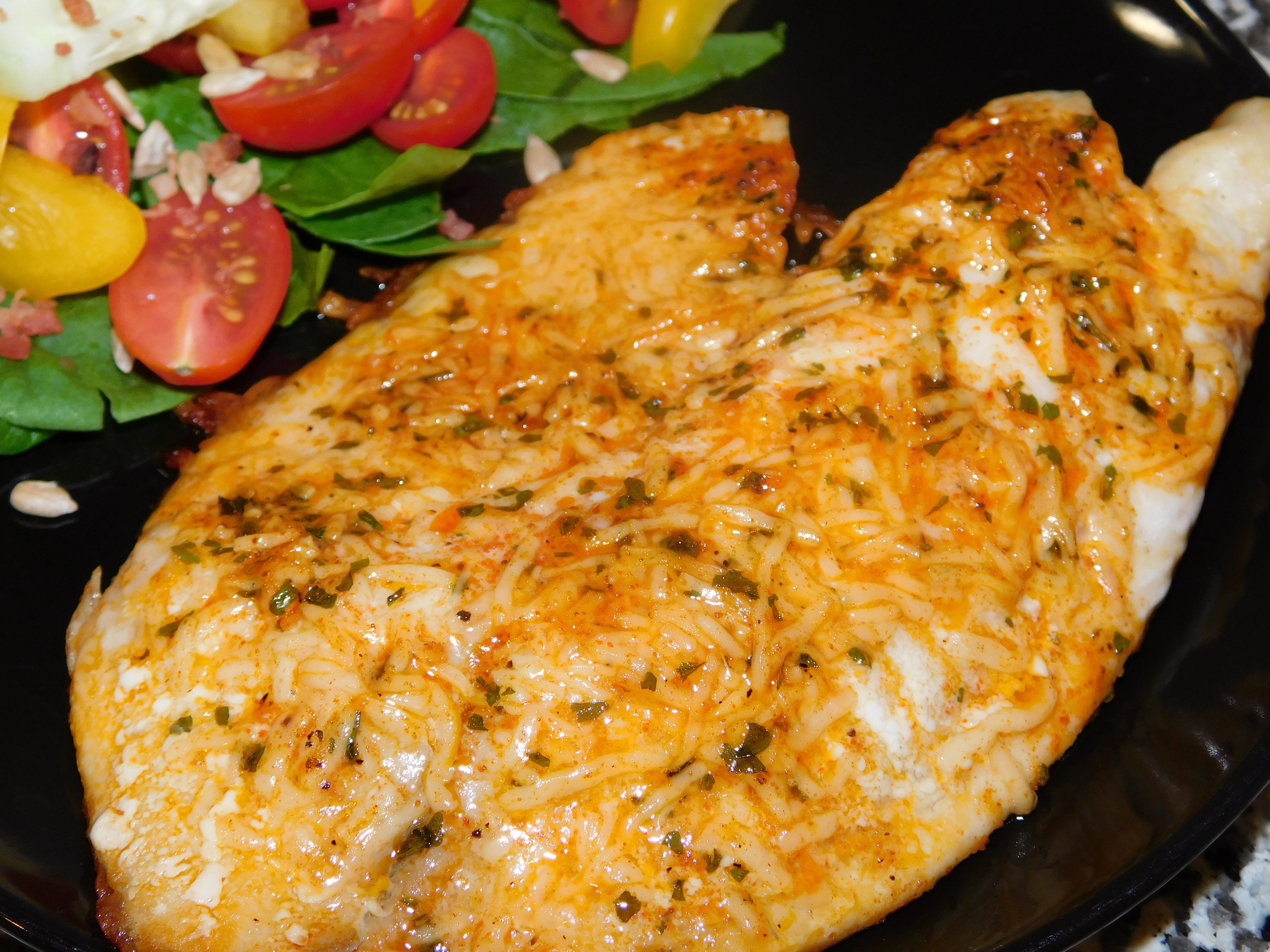 Baked Parmesan Crusted Tilapia