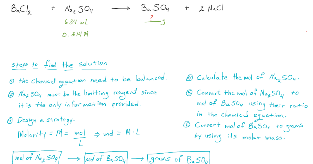 Calculating grams of a product given the concentration of a reactant ...