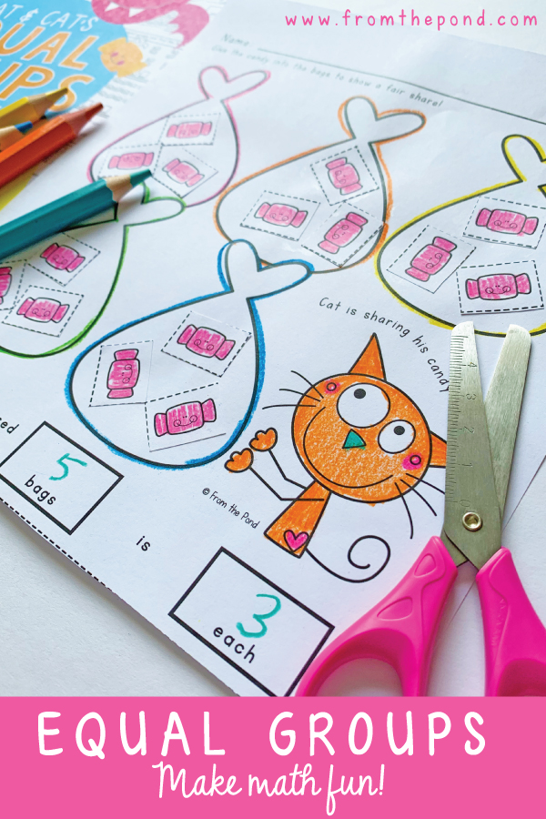 Equal Groups for Division and Multiplication | From the Pond