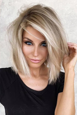 La moda en tu cabello: Cortes cabello Bob liso 2020