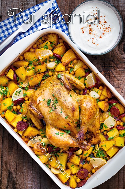 Din bucătăria mea: Pui spaniol