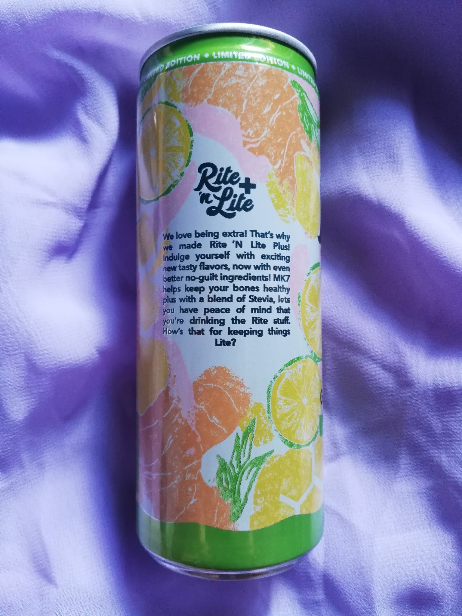 Cienanigans: RITE 'N LITE + CALAMANSI + GINGER + HONEY