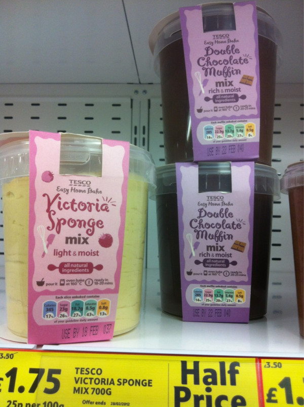 juliebradhen: pre made cake mix? Really?