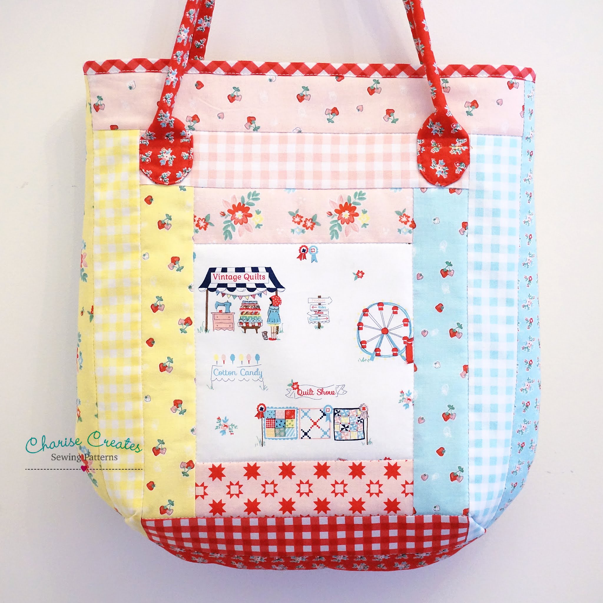 Charise Creates: Quilt Fair from Riley Blake Designs and a Log Cabin ...