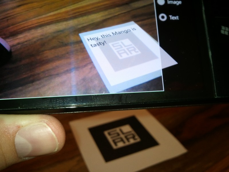 Kodierer [Coder]: Augmented Mango - SLARToolkit for Windows Phone