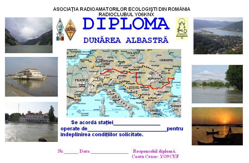 DUNAREA ALBASTRA ~ ASOCIATIA RADIOAMATORILOR ECOLOGISTI