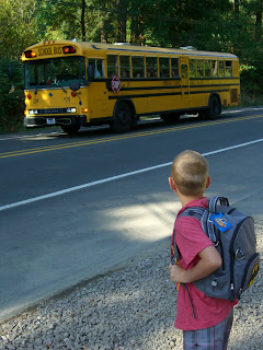 Adam & Ava: Adam's First Bus Ride to School...& Home