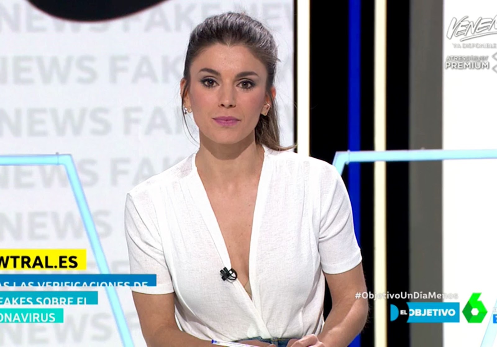 Miss Presentadoras TV: Lorena Baeza. El Objetivo - La Sexta (29/3/20)