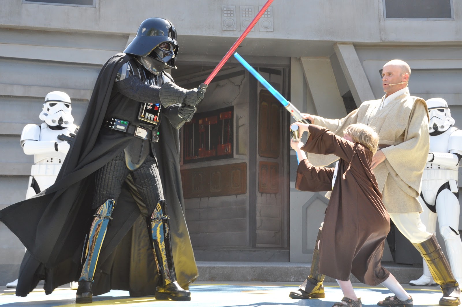 Williams Family: Jedi Training Academy 2012